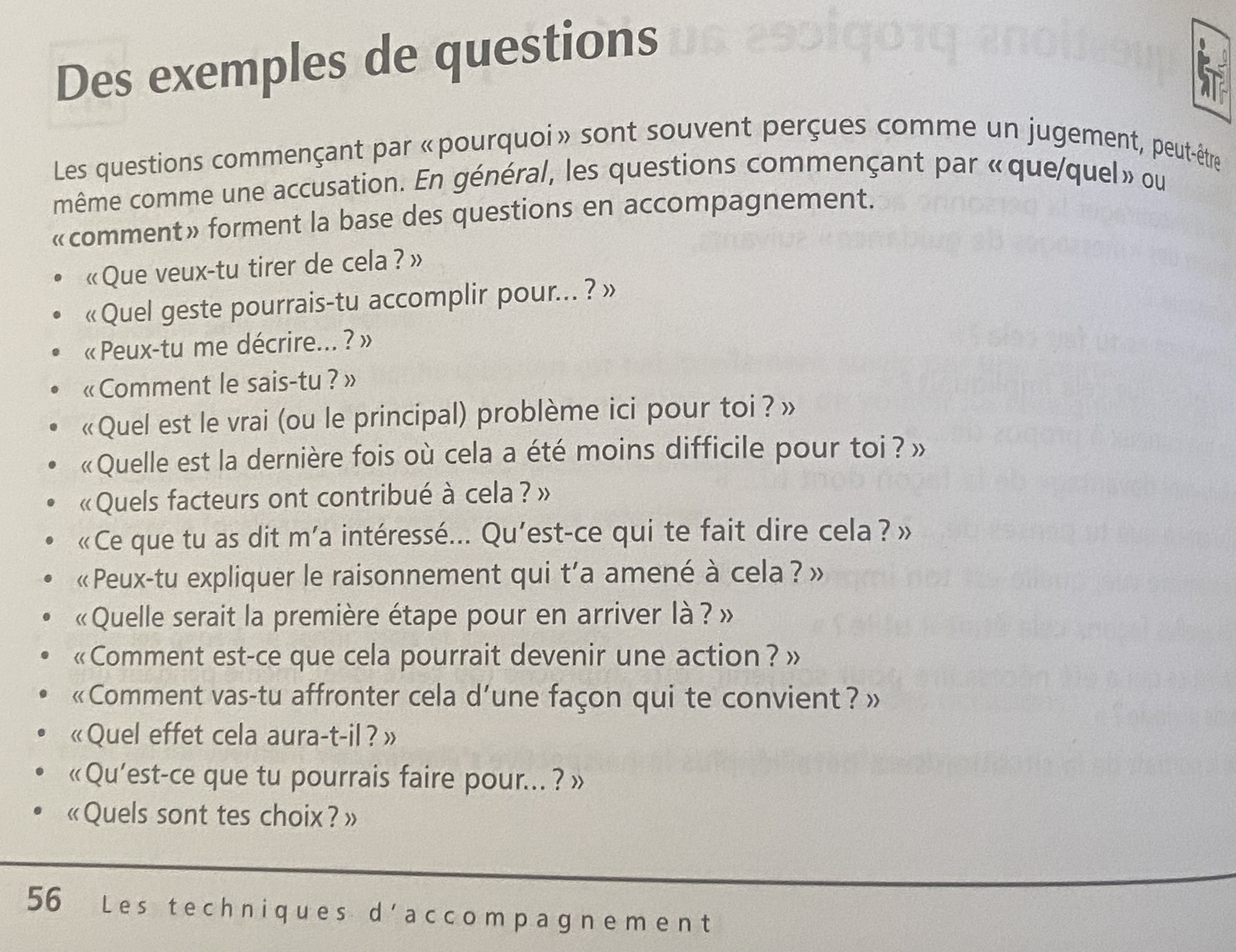 IPE FP 09 - Mentor - Partage: Exemples de questions réflexives | Centre de services scolaire de ...